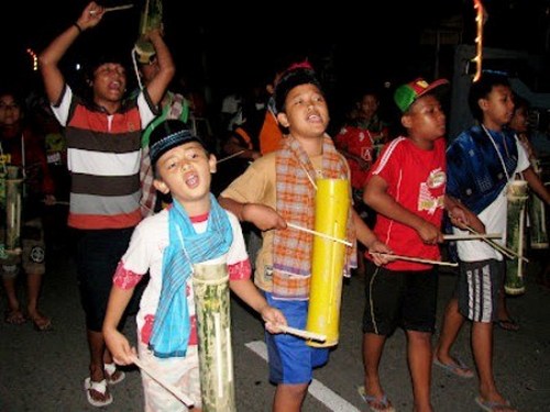 Bangunin Sahur Warga Kampung Rame-Rame