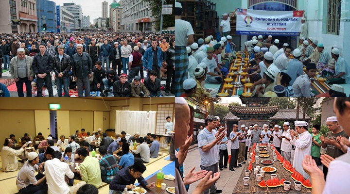 Potret Kehangatan Bulan Puasa Para Muslim Minoritas di 4 Negara