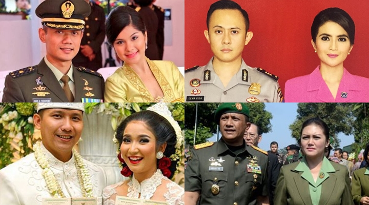 Terpesona Gagahnya Pria Berseragam, 5 Seleb Indo Cantik Ini Jatuh ke Pelukan Anggota TNI POLRI