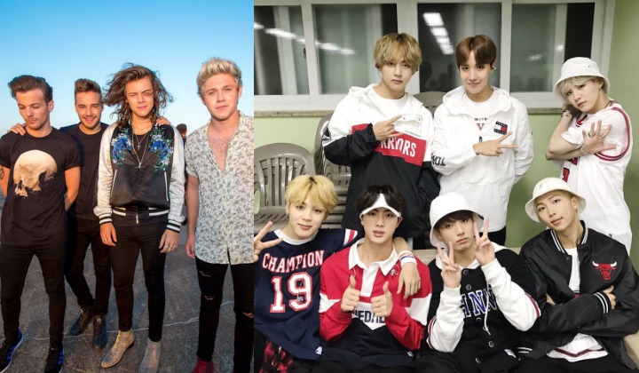 BTS Disebut-Sebut Sebagai Boyband Terbesar di Dunia, Fans One Direction ...