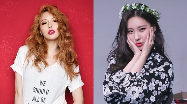 HyunA & Sunmi Adu Seksi di Foto Ini, Netter: Dua-Duanya Kurus Banget