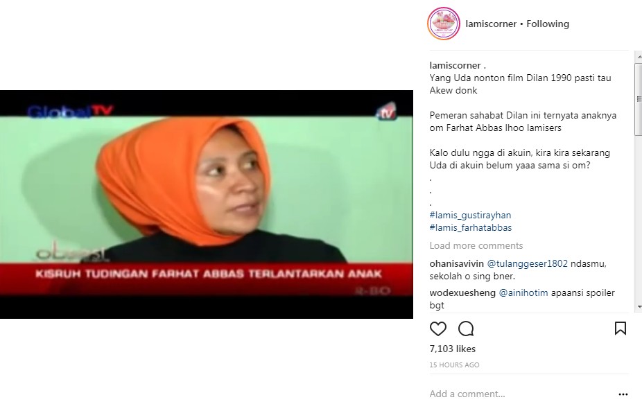 Tak Diakui Farhat Abbas Sebagai Anak, Gusti Rayhan Alias Akew 'Dilan ...