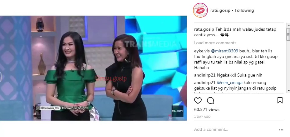 Anak Dirangkul Mesra Ayu Ting Ting, Perubahan Ekspresi Wajah Iis Dahlia ...