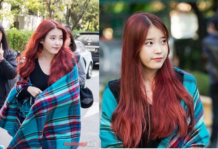 9 Idol Cewek Korea Ini Pernah Coba Rambut Merah Menyala, Siapa yang ...