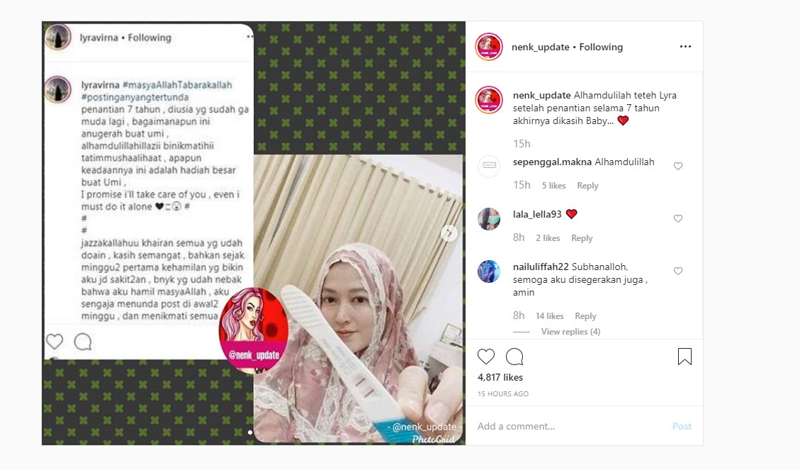 Fadlan Muhammad Bahagia Istri Hamil, Lyra Virna Justru Isyaratkan Rumah ...