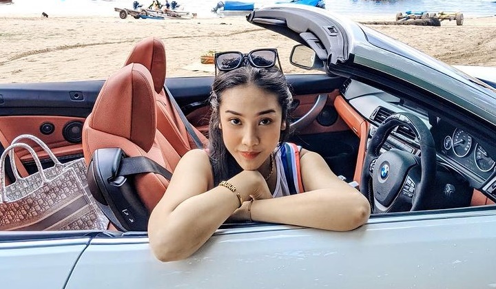 Anya Geraldine Jatuh dari Sepeda hingga Berlepotan Lumpur, Netizen: Tetap Estetik