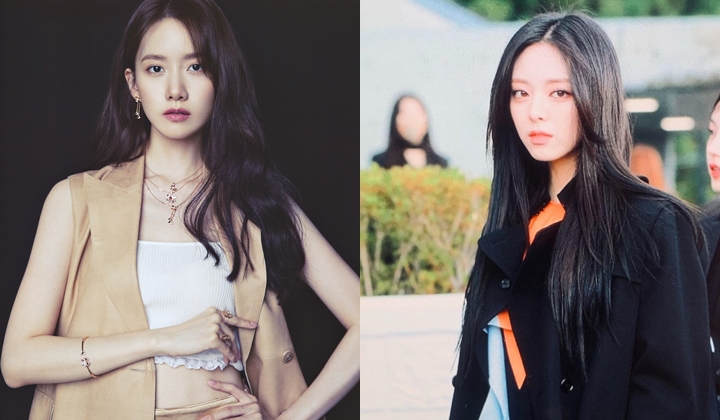 Berdiri Berhadapan, Visual YoonA dan Yuna ITZY Tuai Sorotan di MBC Gayo Daejejeon 2021