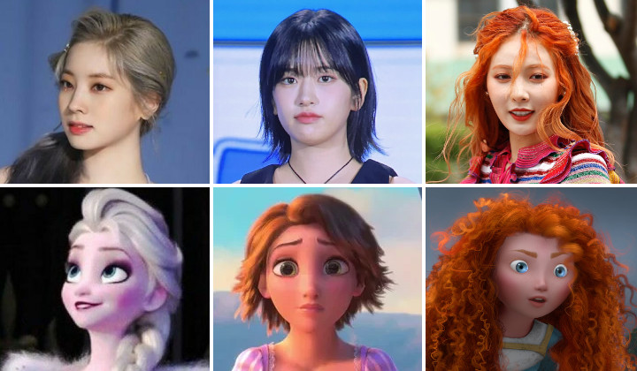 Ahn Yujin IVE Bak Rapunzel 'Tangled', Begini Sederet Gaya Rambut Idol ...